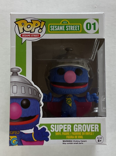 Sesame Street - Super Grover Funko Pop! #01 | eBay