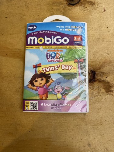 VTech MobiGo Nickelodeon Dora the Explorer Twins Day Game BRAND NEW ...