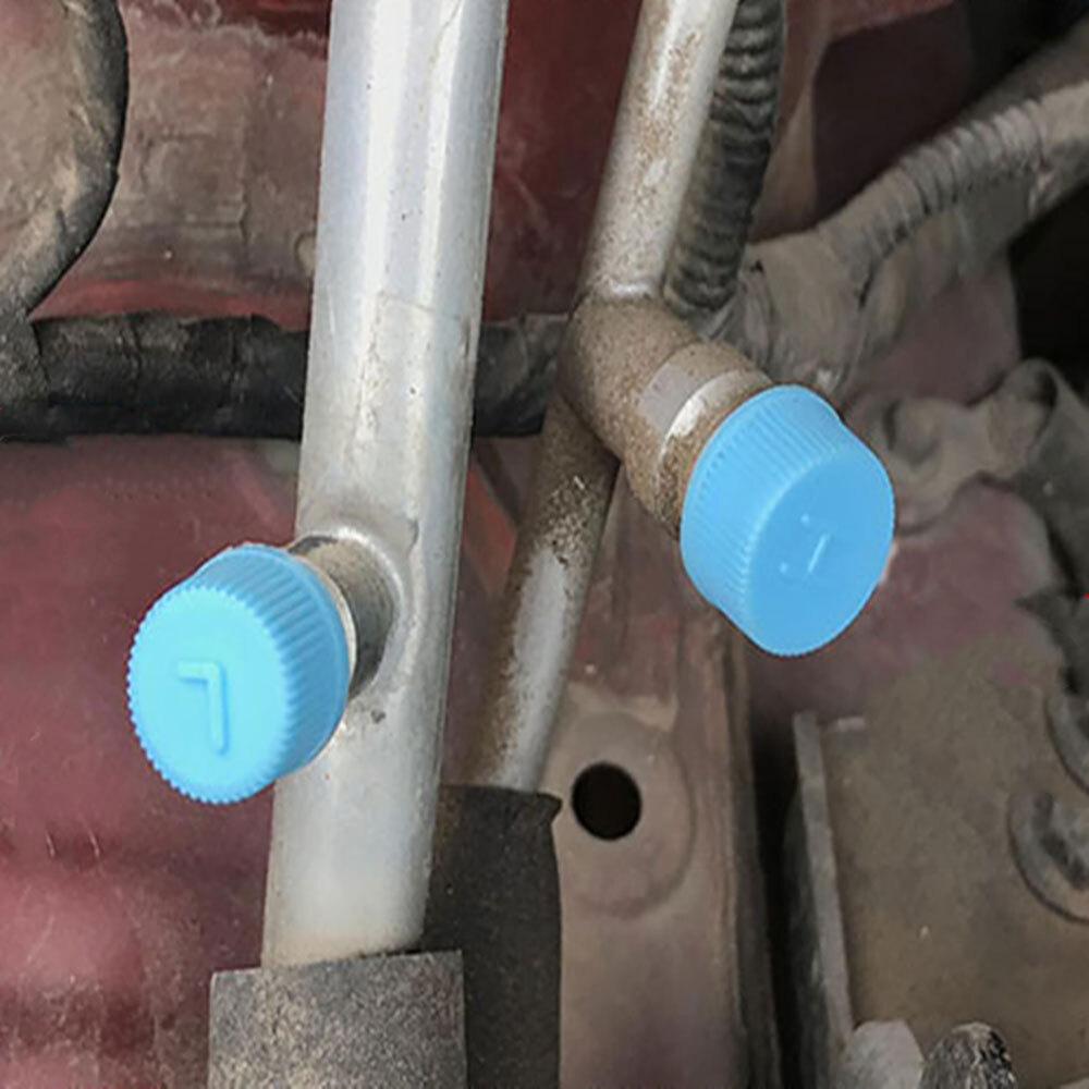 10PCS Automotive A/C R134a High and Low Side AC Charging Port Service ...