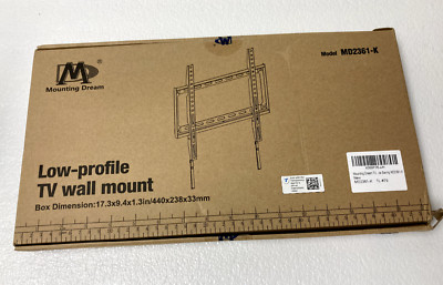 Mounting Dream MD2361-K Low Profile Fixed TV Wall Mount | eBay