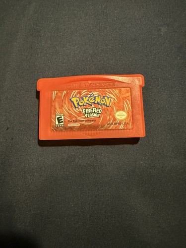 Pokemon Fire Red Nintendo Gameboy Advance GBA Game Working Tested ...