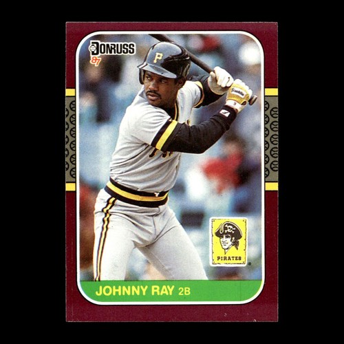 Johnny Ray 1987 Donruss Opening Day Pittsburgh Pirates #162 R319B 62 | eBay