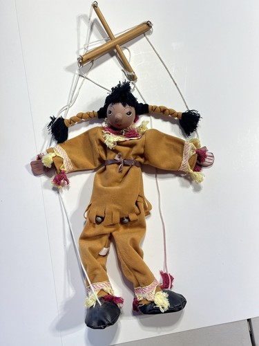 Native American Indian Marionette String Puppet | eBay