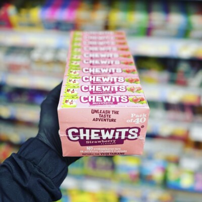 40 (Full Box) x Chewits Strawberry Fruit Flavour Sweets | eBay UK