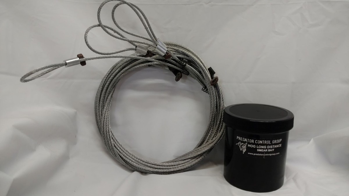Coyote Traps And Snares Southern Snares Heavy Duty Hog/Wolf Snare Kit ...