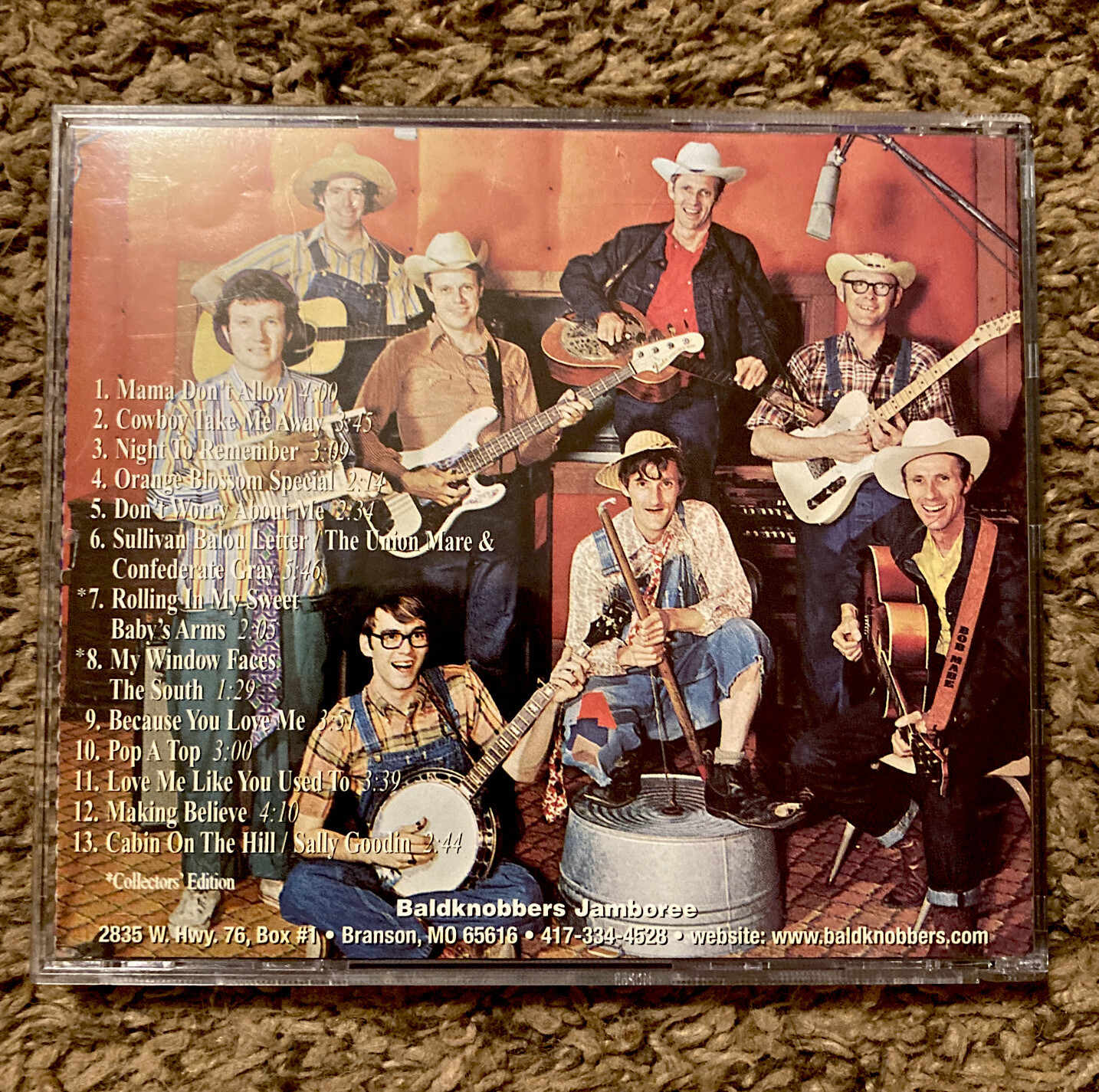 Baldknobbers Jamboree Collectors Series Volume 1 CD. Rare Album! Clean ...