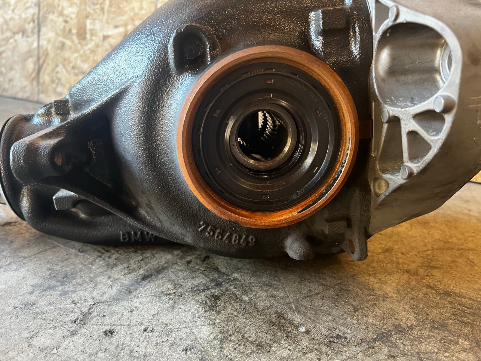 BMW 14-20 F22 F23 REAR AXLE DIFFERENTIAL CARRIER ASSEMBLY RATIO 3.08 ...