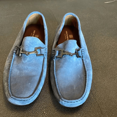 BrunoMagli Xander Casual Driving Loafer light blue size 9.5 | eBay