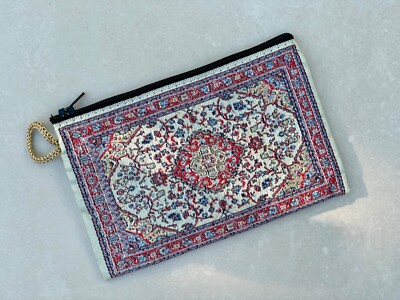 Turkish Kilim Tapestry Coin Purse, Zippered Pouch, Small Gift Idea, 15 ...