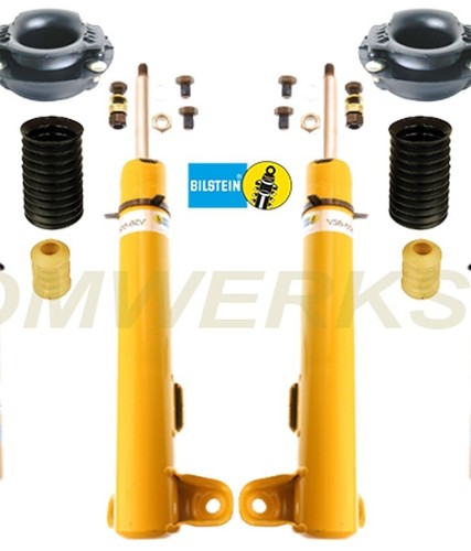 BILSTEIN FRONT B8 P+ SHOCKS STRUTS MOUNTS BOOT KIT MERCEDES W124 E500 ...