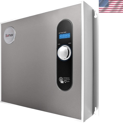 Stainless Steel Electric Tankless Water Heater - Endless Hot Water ...