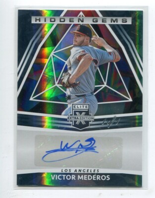2022 Elite Hidden Gems Autograph PLATINUM Victor Mederos 1/1 Los ...