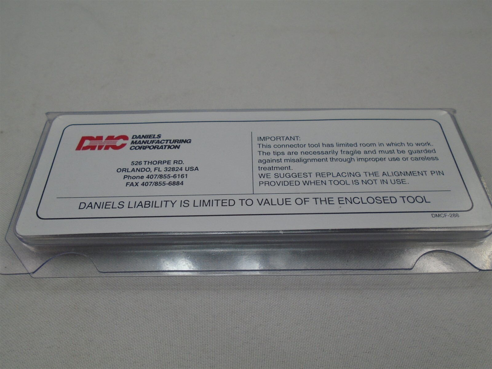 DMC DAK95-16 - Insertion Tool, Installing Tweezer, MS27495A16 MIL Spec ...