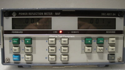Rohde & Schwarz NAP, Power Reflection Meter, 6 MONTH WARRANTY! | eBay