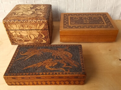 Boxes - Pyrography Box