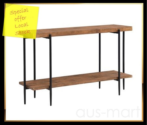Rustic Style Narrow Long Console Sofa Table Entryway Hall Lounge ...