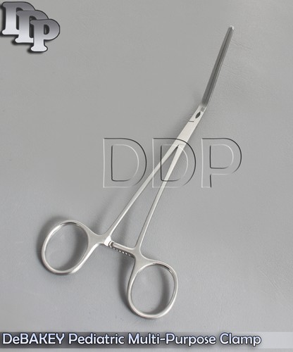 DeBAKEY Pediatric Multi-Purpose Clamp - 90 Degree Angle 6 1/2" SR-510 ...