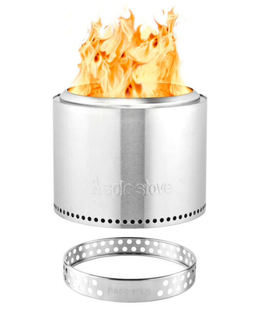 Solo Stove Bonfire Fire Pit with Stand - Silver ( SSBON-SD) for sale ...