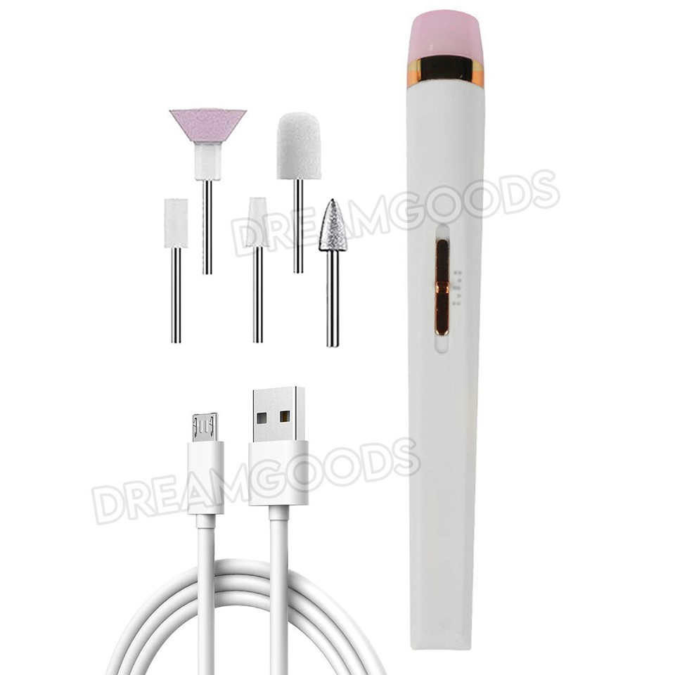 Electric Nail Drill File Machine Toe Finger Nails Sander Polisher ...