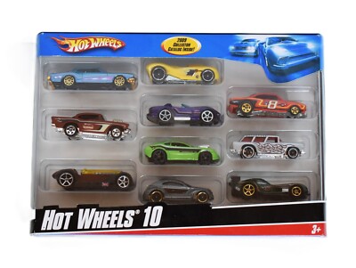 Exclusive Decoration 10-Pack - 2009 Hot Wheels - New in Box | eBay