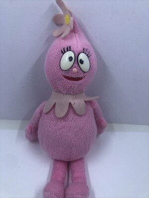 Yo Gabba Gabba Foofa Ty Beanie Pink plush toy 9 inches. | eBay