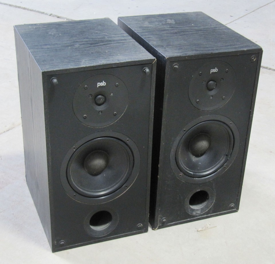 Classic PSB Alpha Bookshelf Speakers With PSB 100C Center Channel ...
