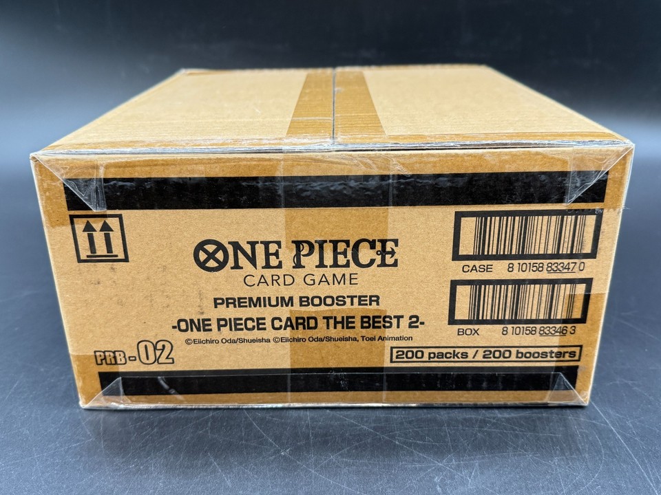 One Piece TCG PRB-02 The Best Vol 2 Premium Booster Box Case SEALED | eBay