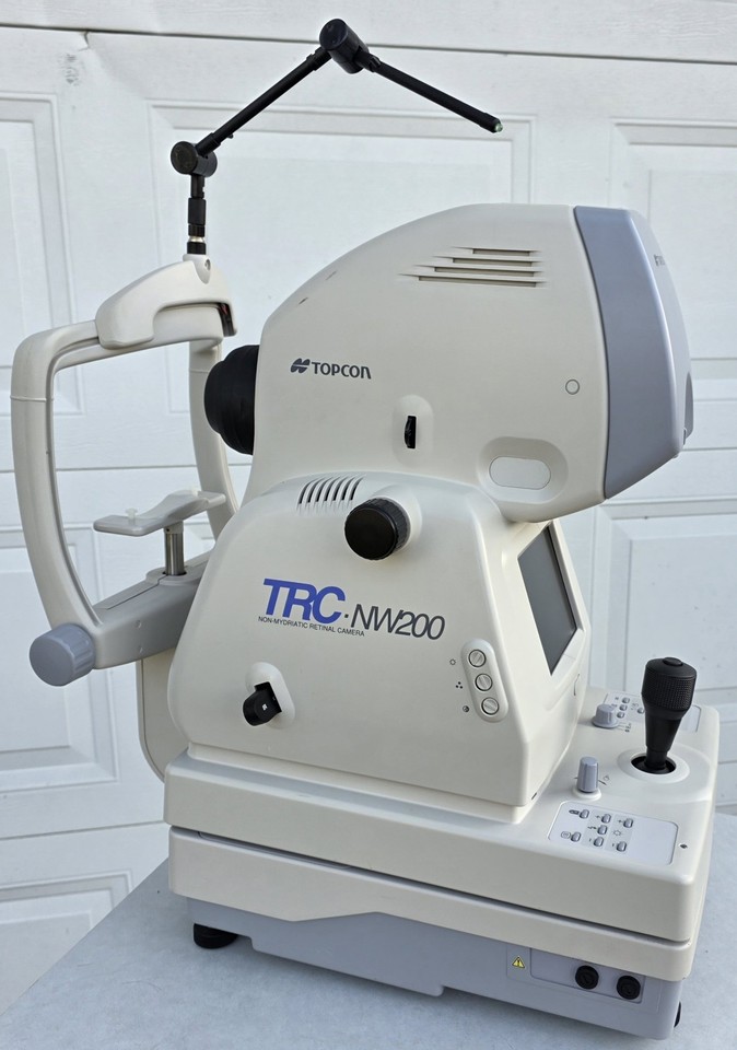 Topcon TRC- NW200 Non Mydriatic Retinal Camera NICE! POWERS ON! -for ...