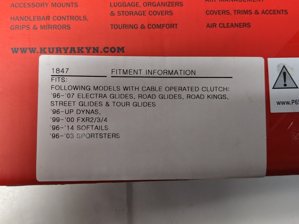 kuryakyn Boss blades for 96-up cable clutch BLACK (1047) | eBay