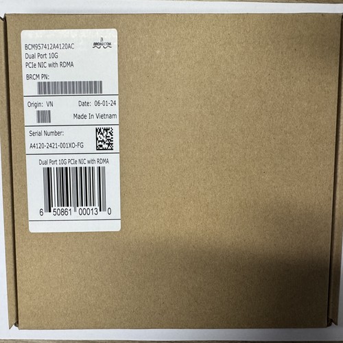 Broadcom BCM957412A4120AC BCM57412 dual-port 10Gb 10G network card | eBay
