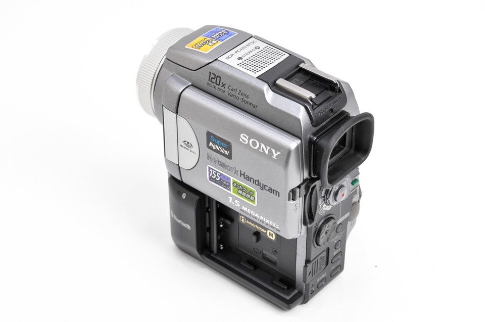 Mint Sony Handycam DCR-PC120 Mini DV Camcorder Nightshot Carl Zeiss ...