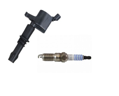 1+Heavy Duty Ignition Coil 7805-1154 BLK & 1+Motorcraft Plugs SP546X | eBay