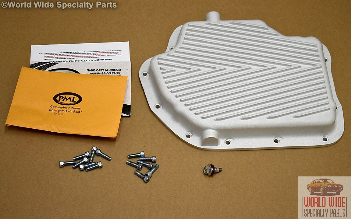 Turbo 400, TH400 HD Transmission Pan, Stock Capacity, Cast Aluminum | eBay