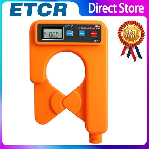 ETCR9200 High and Low Voltage Clamp Current Meter Resolution 1mA Peak ...
