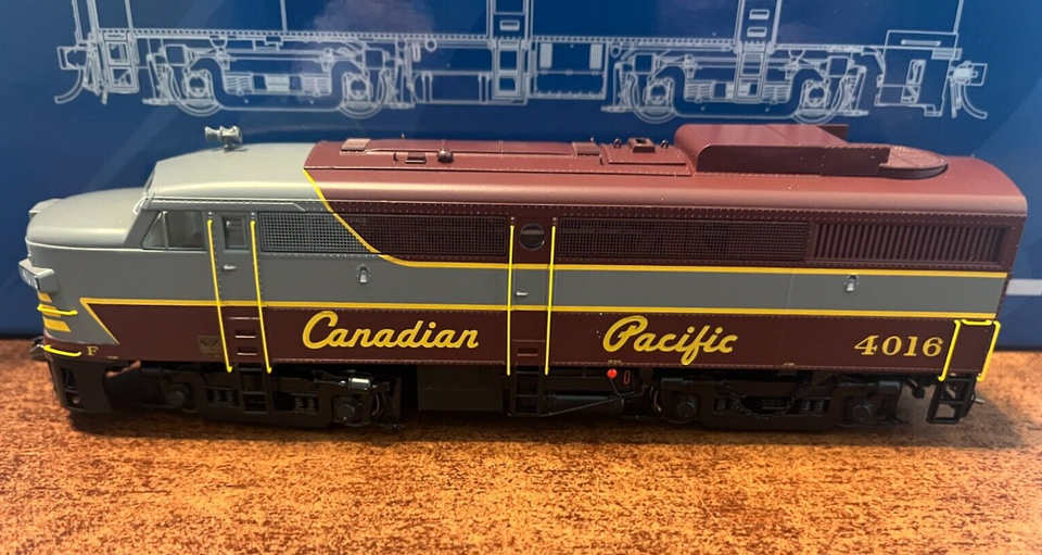 HO Rapido Canadian Pacific (Script Scheme) FA-1 with DCC & Sound | eBay