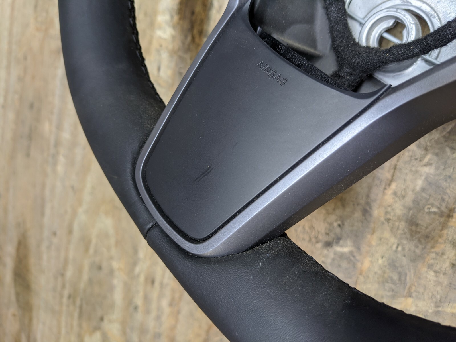 Tesla Model 3 Steering Wheel Black Scuffed Scratched 1105324-00-g for ...