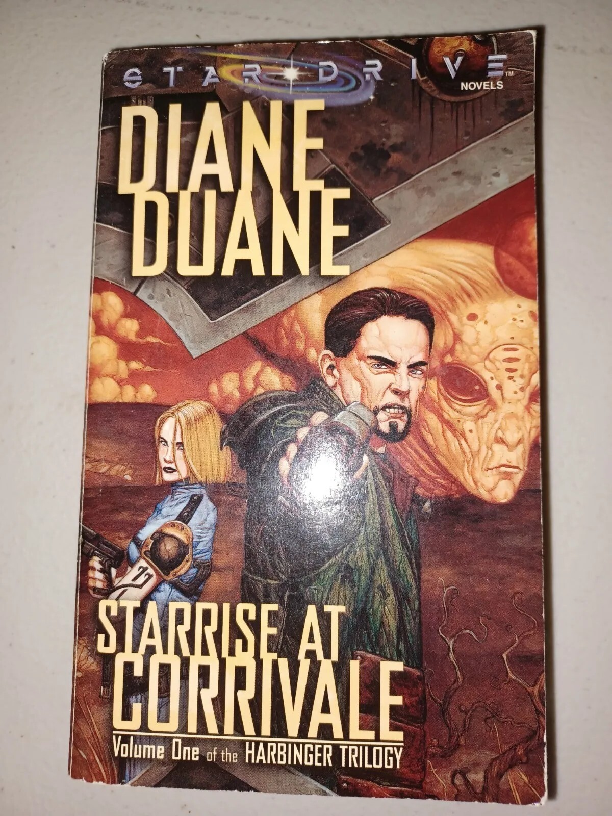 Alternity StarDrive RPG novel Diane Duane Harbinger Trilogy vol 1 & 3 ...