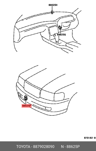 Genuine OE thermistor, cooler ambient temp. sensor, 8879028090 for ...