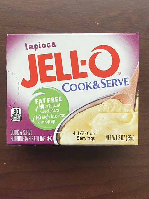 JELL-O Tapioca Pudding & Pie Filling - 3 Pack for sale online | eBay