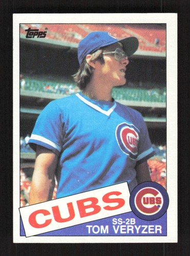 1985 Topps Baseball Tom Veryzer #405 Chicago Cubs | eBay