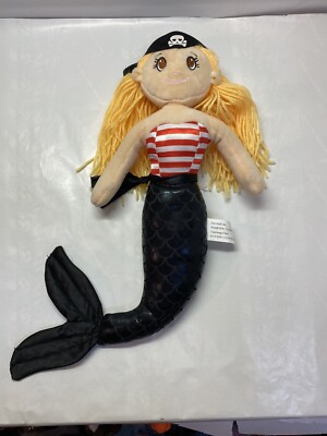 Fun Stuff Inc Mermaid Pirate Plush Doll Blonde Yarn Hair | eBay