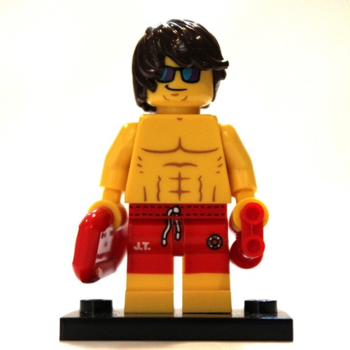 Lego Lifeguard, Series 12 Minifigure - Collectable (Lego #: col185 ...