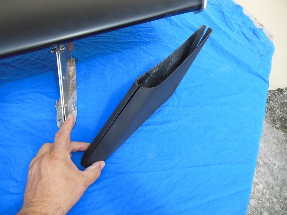 Lamborghini Countach Big rear Wing Complete 9pc FRP Composite No Rust ...