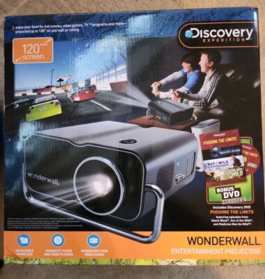 Discovery Wonderwall PORTABLE Expedition Entertainment Projector ( READ ...