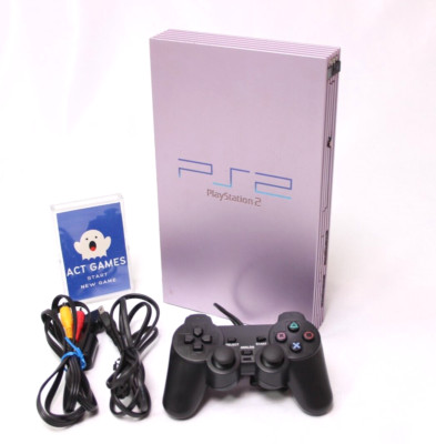 SONY PS2 SAKURA PINK Limited Edition Console SCPH-50000 Region Japan ...