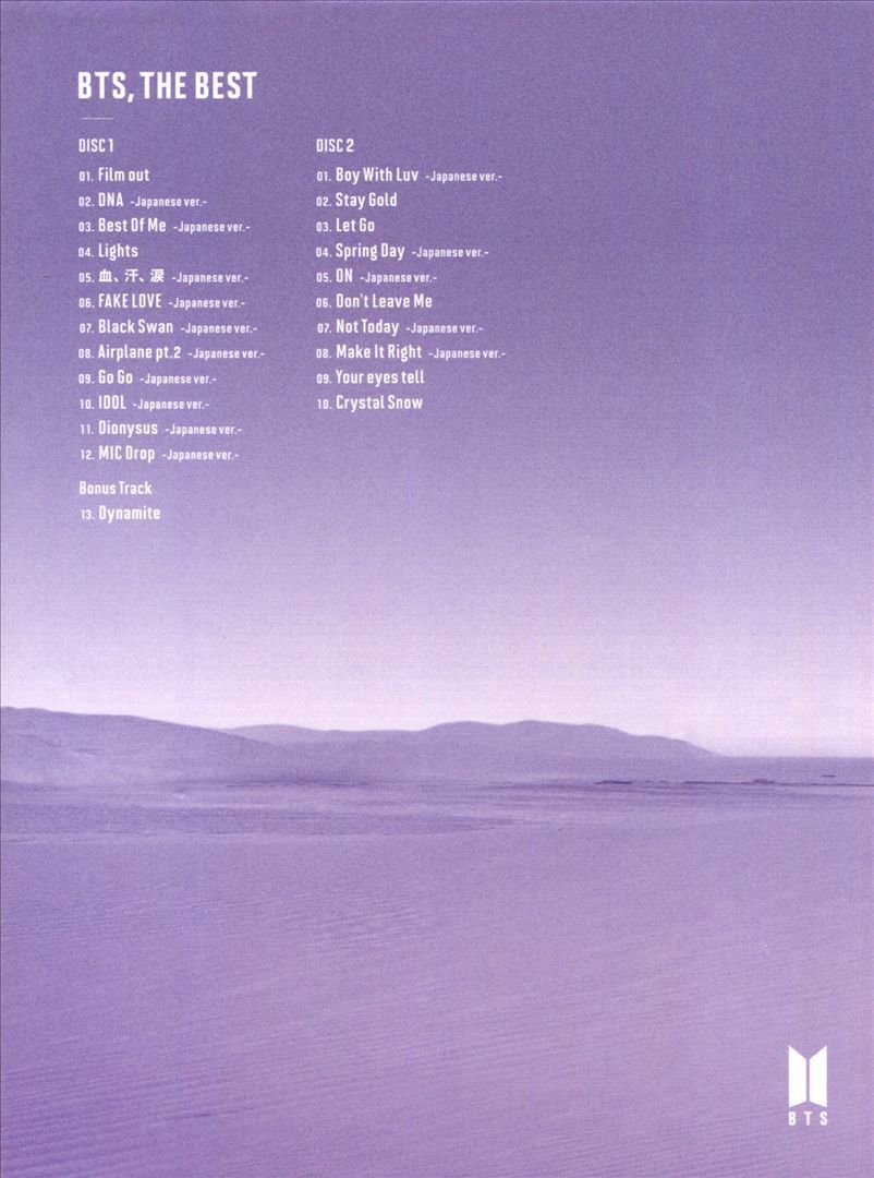 ᐅ Disfruta BTS The Best: Todos los Éxitos en Japonés ️
