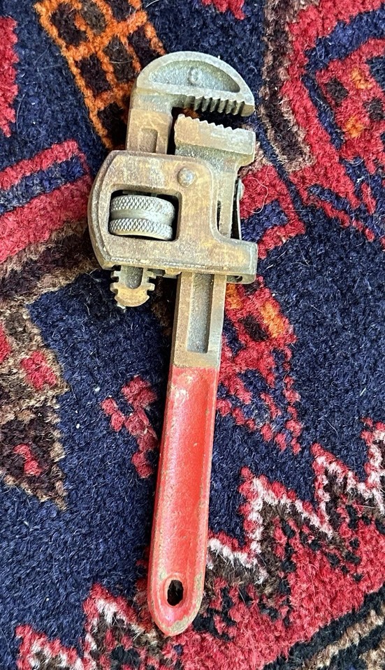 Vintage 8" Pipe wrench - Made in Spain (739) | eBay