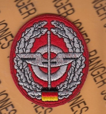 BRD GERMAN ARMY Aviation Maitenance beret flash ~2.5" patch c/e | eBay