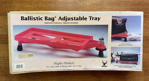 Hide Out Ballistic Bag Adjustable Tray Shooting Hunting | eBay