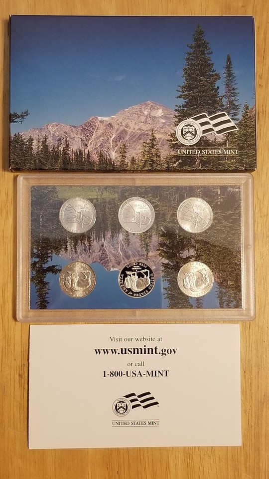 2005 U.S. MINT Westward Journey Nickel Series Coin Set Complete Box ...